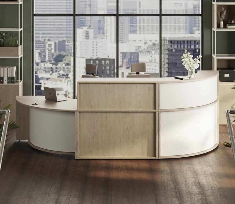 Modular Reception Desk - HSI Office Furniture