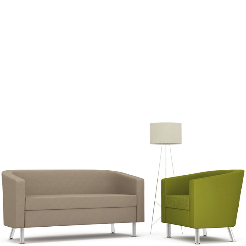 Bing two seater sofa | HSI Office Furniture | London & South East