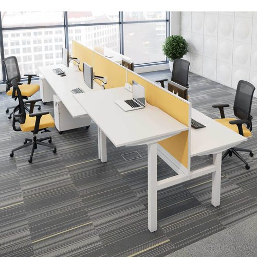 Stay healthy, stay active with a sit-stand desk - HSI Office Furniture