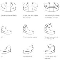 Crescent reception desk range | HSI Office Furniture | Reading
